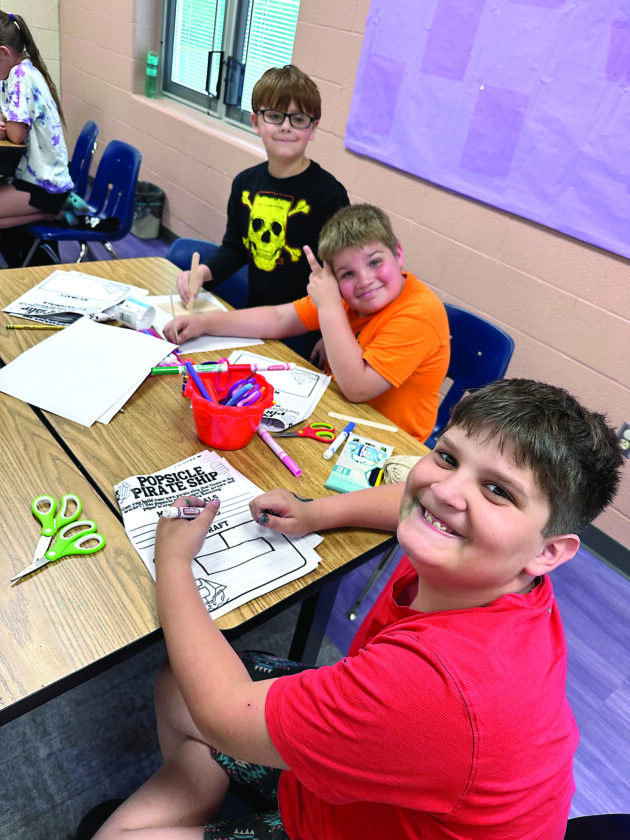 B.L. Miller Elementary School students enjoy a summer learning three ...